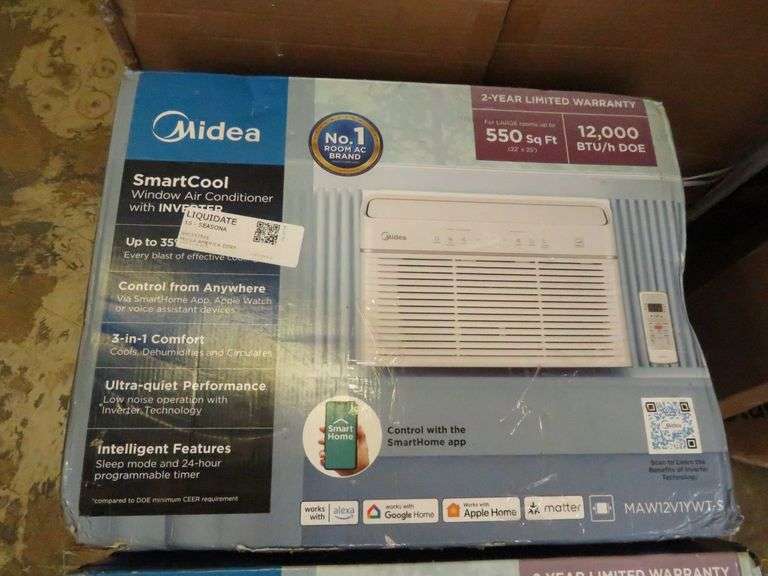 Midea Window Air Conditioner - Prime Time Auctions, Inc.