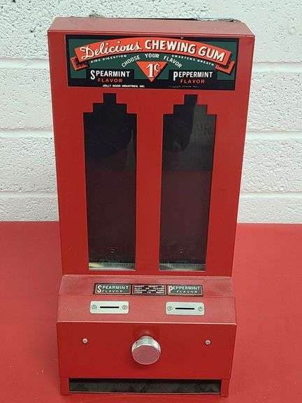 1950's Gum Vending Machine (Not Working) - Prime Time Auctions, Inc.