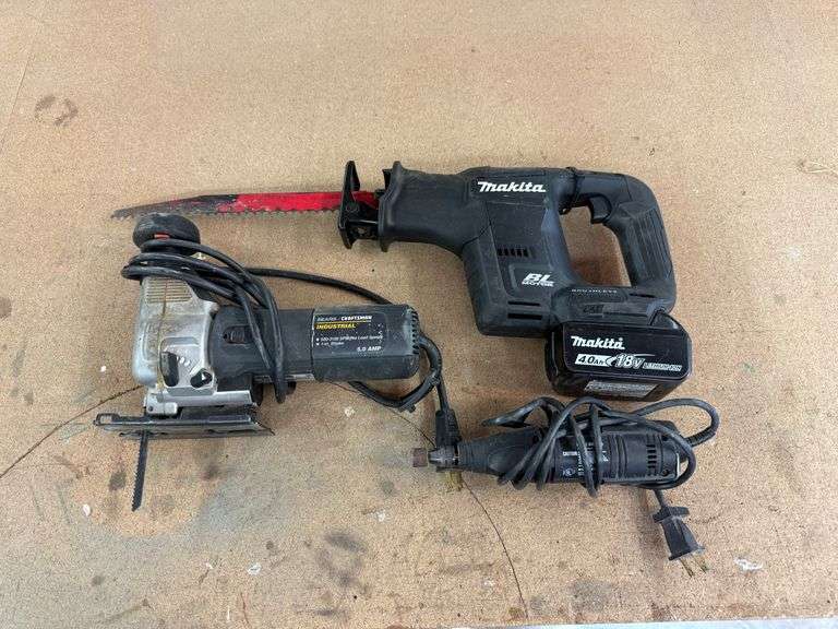 Makita Brushless Compact Reciprocating Saw, Jigsaw, Rotary Tool - Prime ...