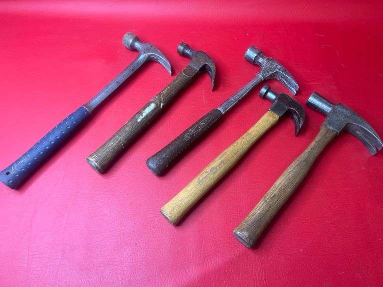 5) Claw Hammers - Prime Time Auctions, Inc.