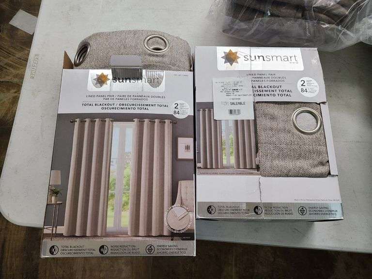 2) Sunsmart Blackout Curtains - Prime Time Auctions, Inc.