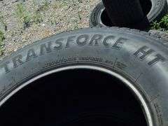 4) Firestone Transforce HT Tires 275/70R18 - Prime Time Auctions, Inc.