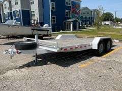 2003 Double R Trailer MFG., Inc. Flatbed Car Hauler - Prime Time ...