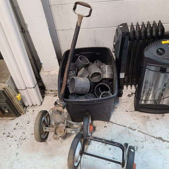 PVC Pipe Fittings, Radio Flyer Wagon Wheels - Prime Time Auctions, Inc.