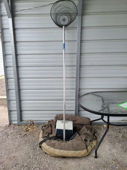 Ranger Fishing Net, Float Tube, Cooler - Prime Time Auctions, Inc.