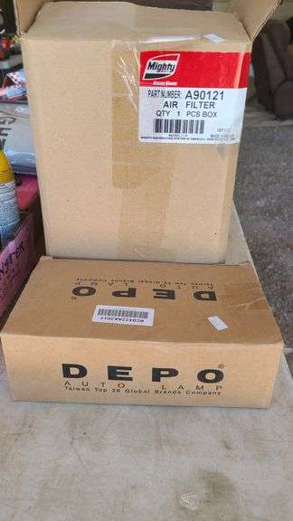 DEPO Car Light, Air Filter - Prime Time Auctions, Inc.