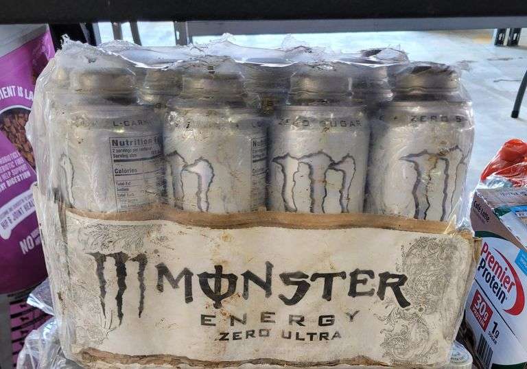 1) Diet Coke 1) Monster Energy Zero Ultra - Prime Time Auctions, Inc.