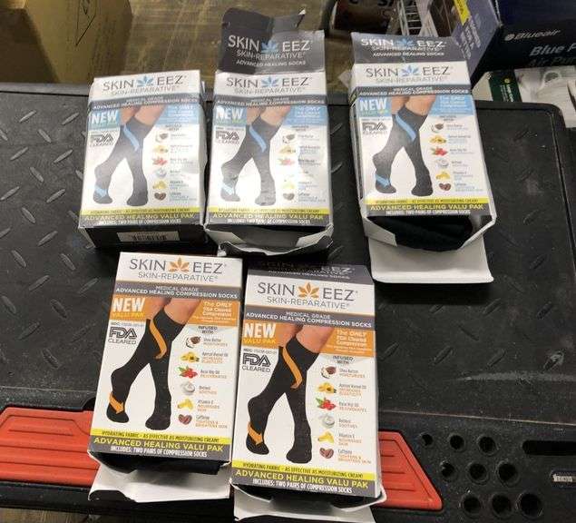 5) Skin Eez Compression Socks - Prime Time Auctions, Inc.