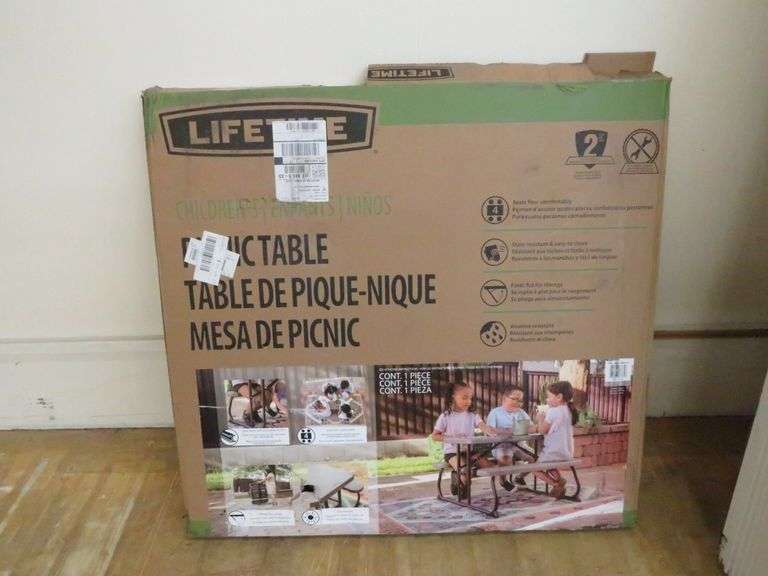 Lifetime Picnic Table - Prime Time Auctions, Inc.