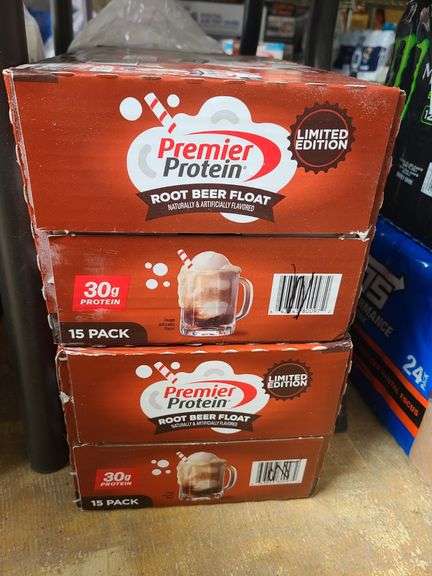 2) Premier Protein Root Beer - Prime Time Auctions, Inc.