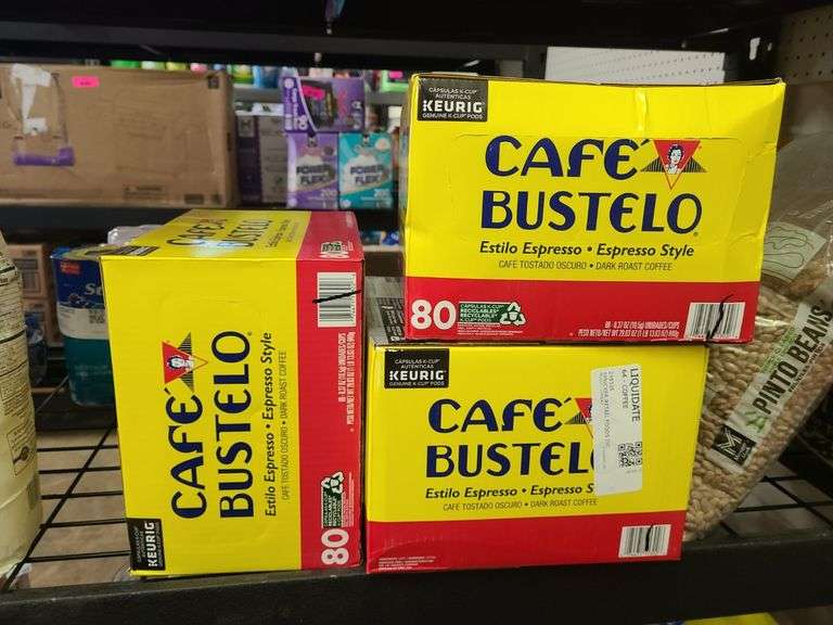3) Cafe Bustelo Keurig Cups - Prime Time Auctions, Inc.
