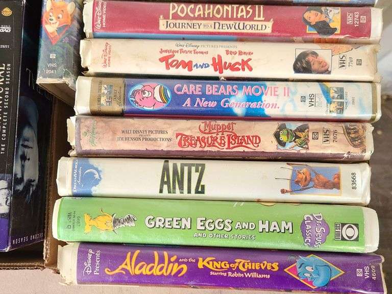 VHS Movies-Tarzan, Antz, Tom and Huck, Tarzan & Jane, True Blood, OC ...