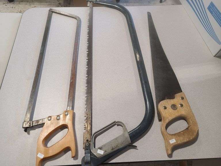 Bow Saw, Hand Saw, Frame Saw - Prime Time Auctions, Inc.