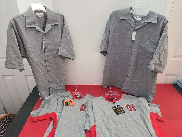 4) Shirts - Prime Time Auctions, Inc.