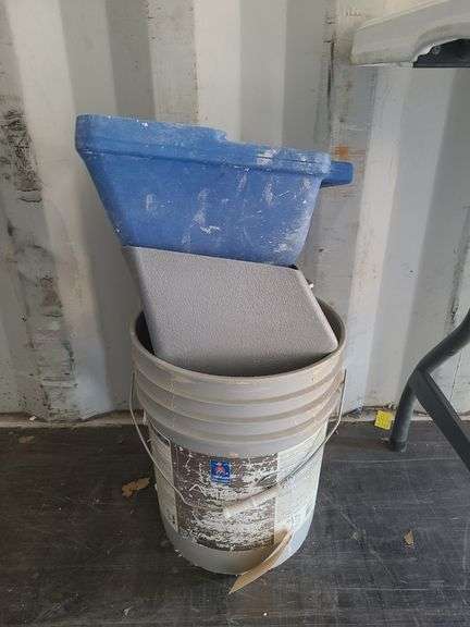 Five Gallon Bucket with Hoppers, Tape Reel, Drywall Hopper - Prime Time ...