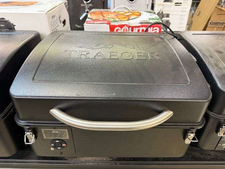Traeger Scout Pellet Grill w/Power Inverter - Prime Time Auctions, Inc.