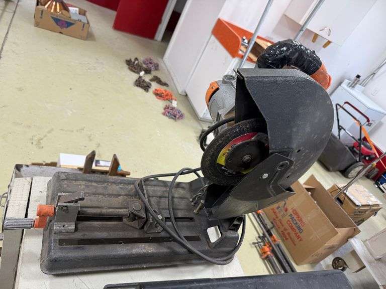 Offsite Location: Chicago Electric Heavy Duty Cut Off Saw - Prime Time ...