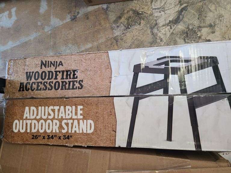 Ninja Adjustable Outdoor Stand - Prime Time Auctions, Inc.