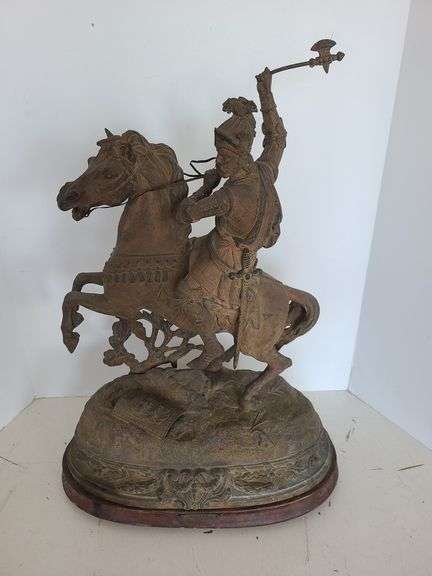 Theodore Doriot Vintage Brass French Sculpture - Prime Time Auctions, Inc.