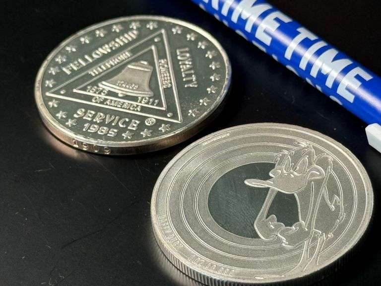Daffy Duck & Fellowship Fine Silver .999 Coins :-) - Prime Time ...