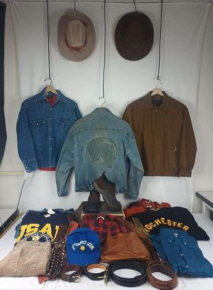 Men's Vintage Denim, Western Wear - Colorado Premier Realty & Auction ...