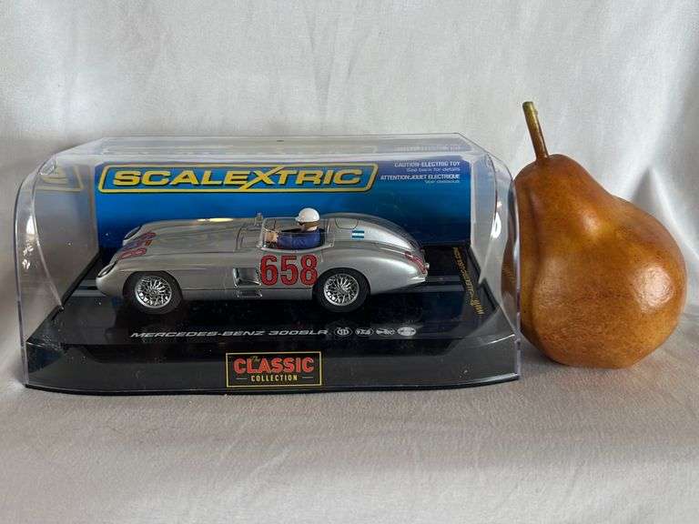 Scalextric, Mercedes-Benz, 300 SLR, slot car. - Colorado Premier Realty ...