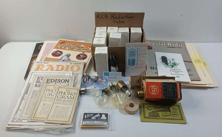 Edison, RCA, Talking Machine, Magazines, Tubes - Colorado Premier ...
