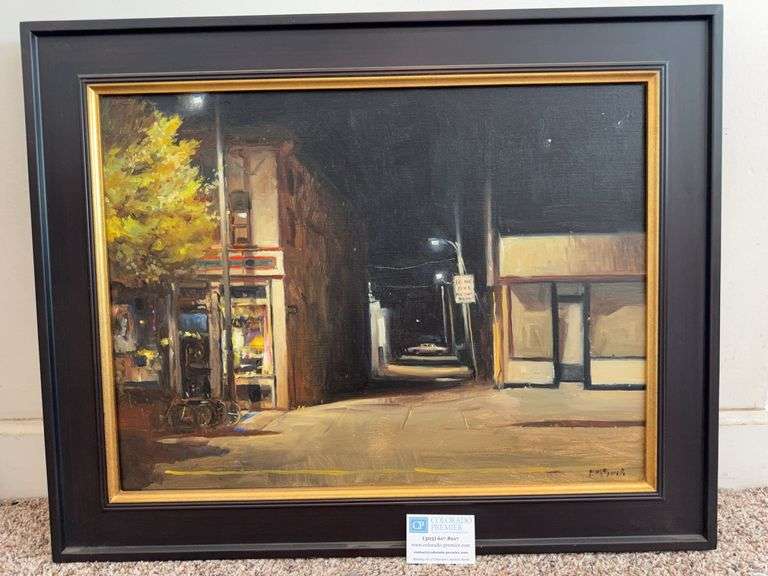 Ron McDowell, Oil on Canvas - Colorado Premier Realty & Auction Services