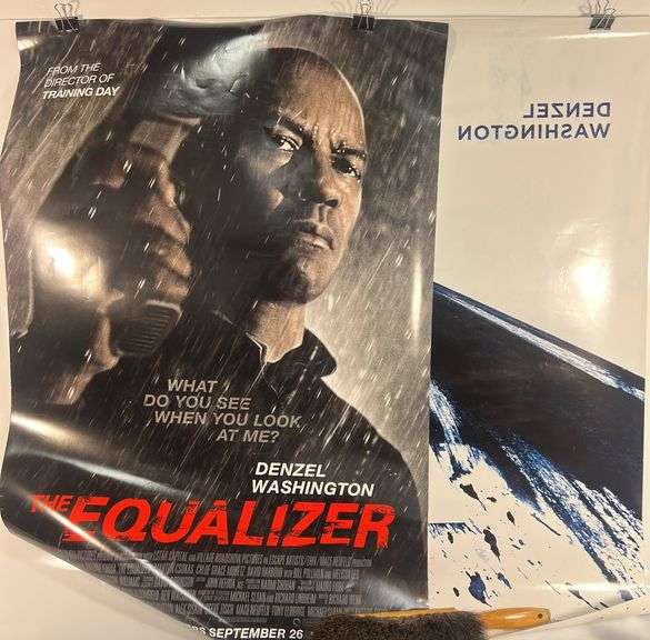 Double Sided Movie Theatre Posters - Colorado Premier Realty & Auction ...