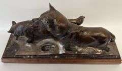 Jim Gilmore, Bronze Sculpture - Colorado Premier Realty & Auction Services