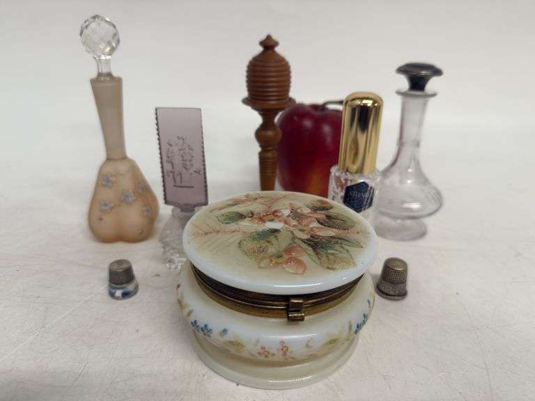 Stuart, Perfume Bottles, Dresser Jar, Thimbles - Colorado Premier ...