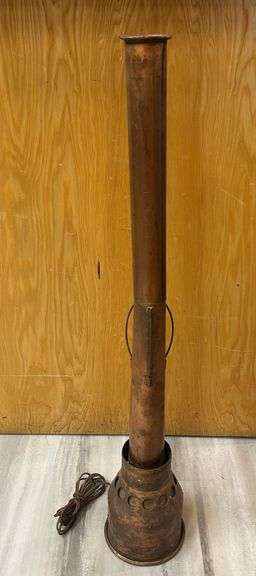OBCM Co - Copper Bank Vault Air Fan - Creamer Auction