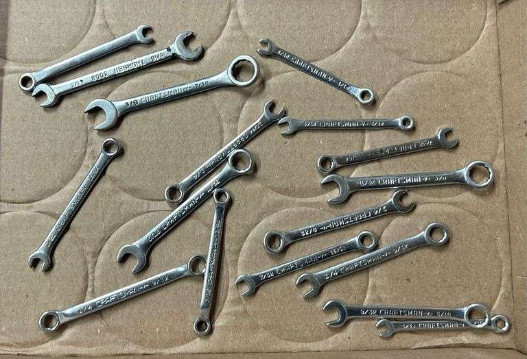 Craftsman Miniature Wrench Set - Creamer Auction