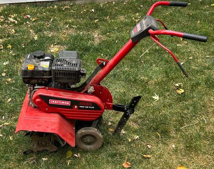 Craftsman Front Tine Tiller - Creamer Auction
