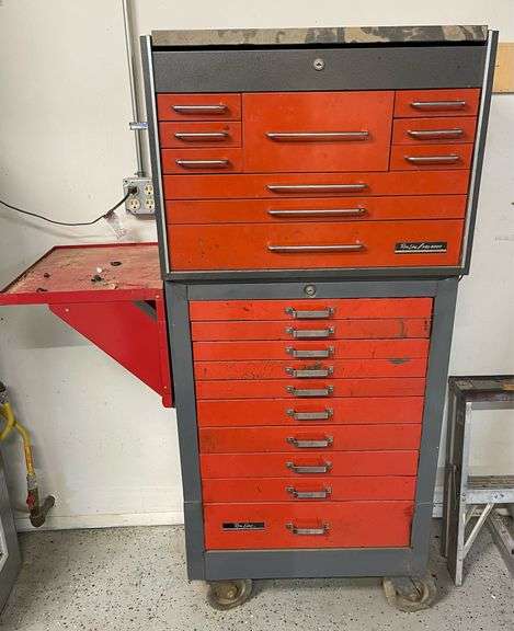 REM LINE XQL-6000- Roll-A-Round Tool Box - Creamer Auction