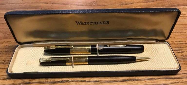 Waterman’s Pen & Pencil Set - Creamer Auction