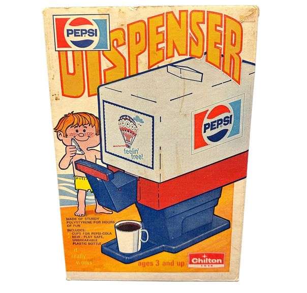 Pepsi Dispenser by Chilton Toys - Creamer Auction