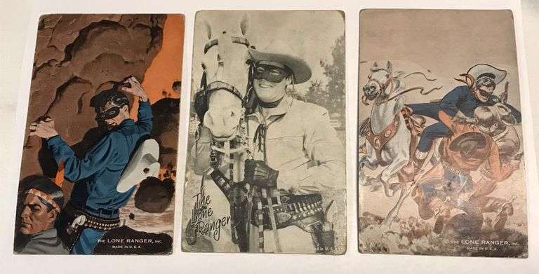 Lone Ranger Picture Cards - Creamer Auction