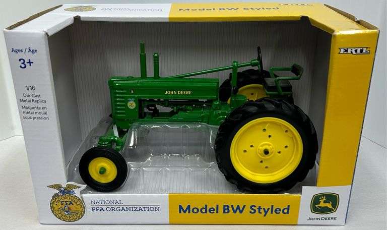 John Deere Model BW Styled Tractor - FFA Edition - Creamer Auction