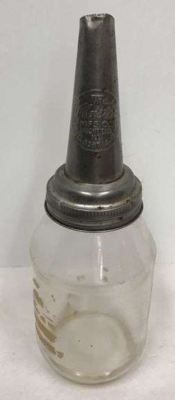 Master Mfg. Co. - Oil Measure Jar - Creamer Auction