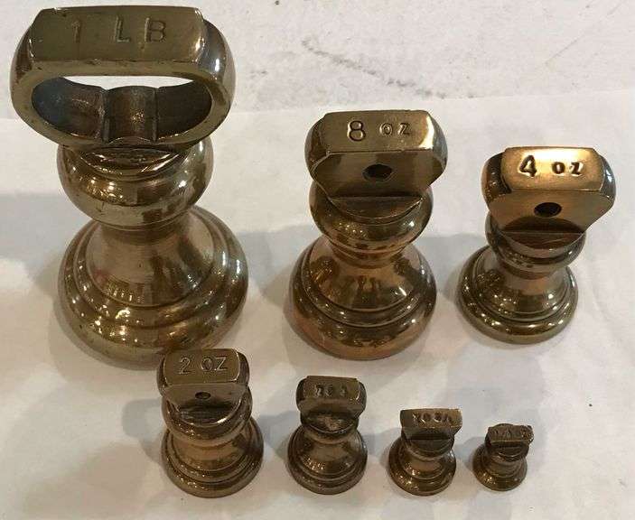 Small Scale Weights - Creamer Auction