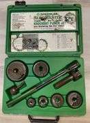 Greenlee Knockout Punch Set - Creamer Auction