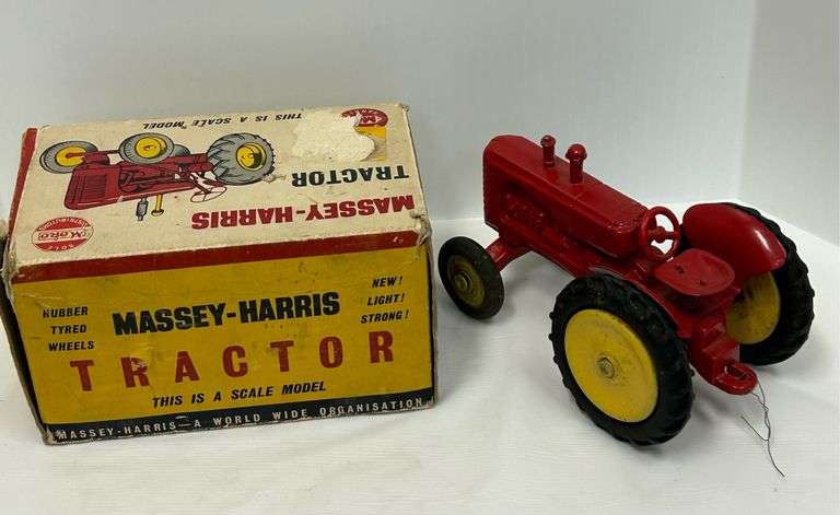 Massey-Harris Scale Model Tractor by Lesney Products & Co — Made in ...