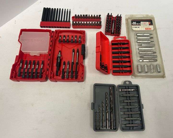 Assorted Drill Bits — Milwaukee & More - Creamer Auction