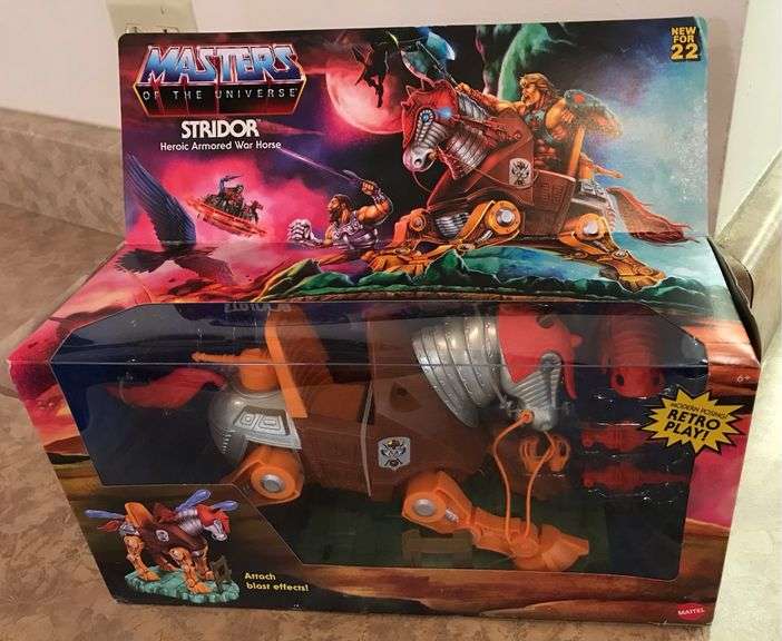 Masters of the Universe “Stridor Heroic Armored War Horse” - Creamer ...