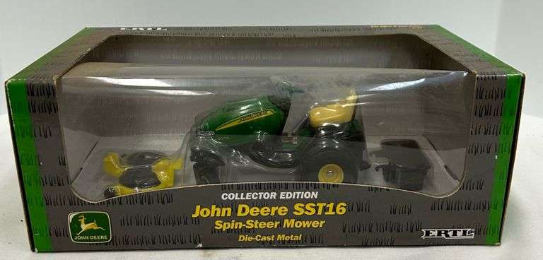 John Deere SST16 “Spin-Steer Mower” - 1/16 scale - Creamer Auction