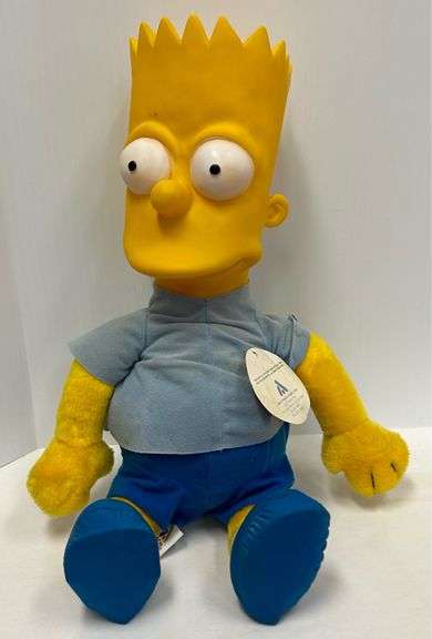 Bart Simpson Doll Figure by Acme — 21 Inches Tall - Creamer Auction