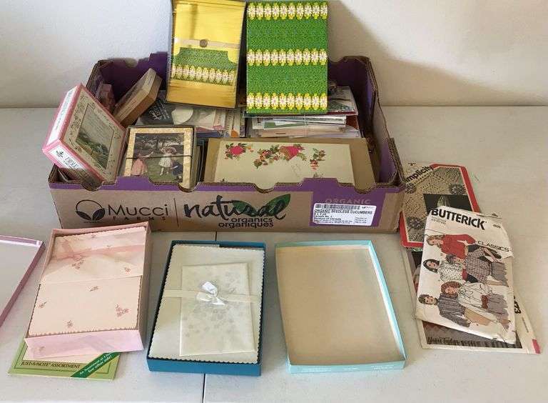 Assortment of New Stationary & More - Creamer Auction