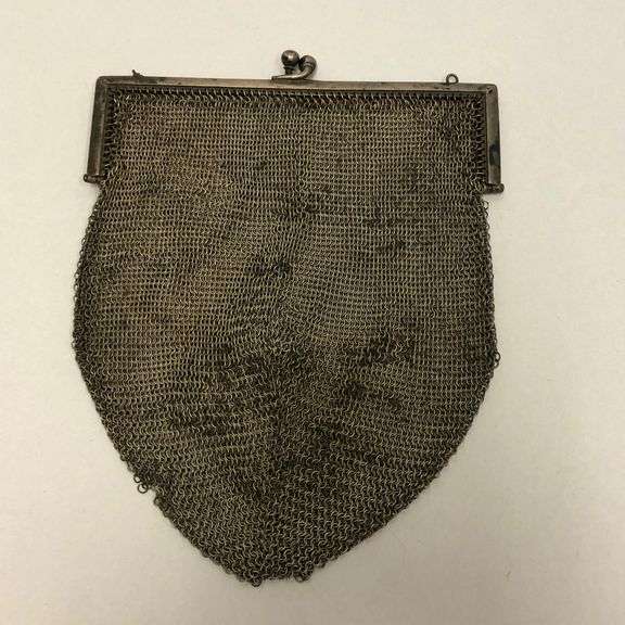 Very Old Chainmail Purse - Creamer Auction
