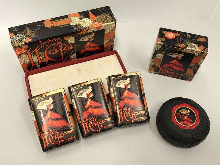 Jabón Maja Vintage Spanish Perfumed Soap - Creamer Auction